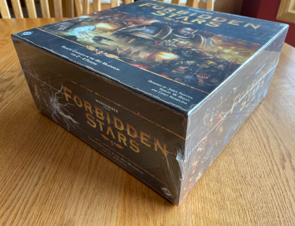 Warhammer 40k Forbidden Stars Fantasy Flight Games FFG - NEW SEALED ...