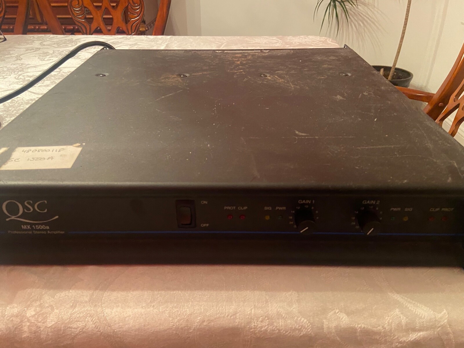 MX 1500a high power professional power amplifier | eBay