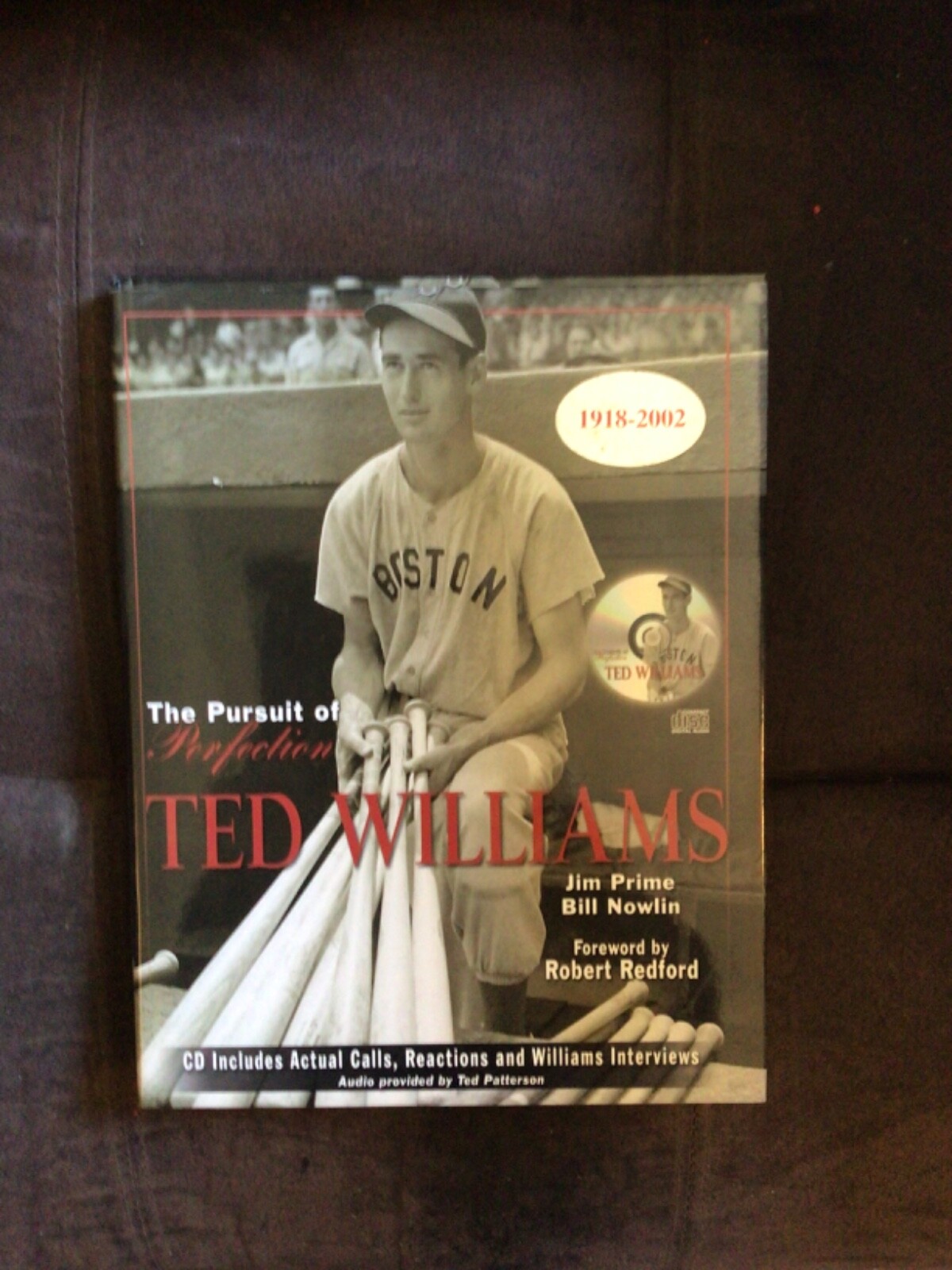 Ted Williams: The Pursuit Of Perfection, by Jim Prime & Bill Nowlin | eBay
