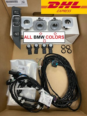 NEW BMW 1' 3' 4' F30 F32 Front Park Distance Control PDC Retrofit Kit ...