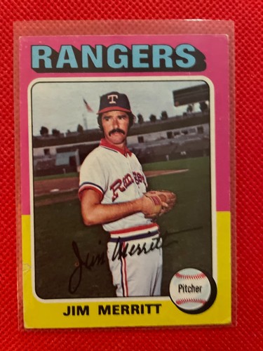 1975 TOPPS # 83 JIM MERRITT | eBay