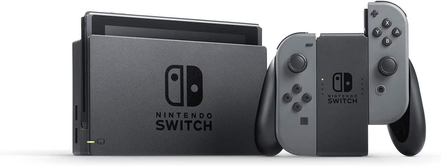 Nintendo - Switch 32GB Console - Gray Joy-Con V2 2019 | eBay