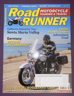 Road Runner Motorcycle Touring Travel Magazine MAY/JUNE, 2023 BRAND NEW ...