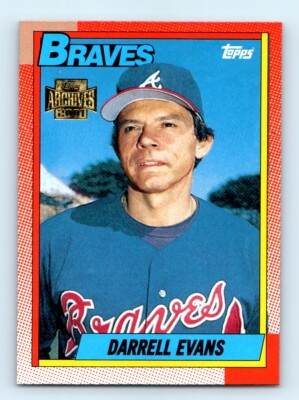 2001 Topps Archives Darrell Evans Atlanta Braves #185 | eBay