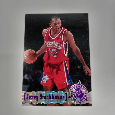 1996 TOPPS STADIUM CLUB #329 JERRY STACKHOUSE ROOKIE BASKETBALL CARD | eBay