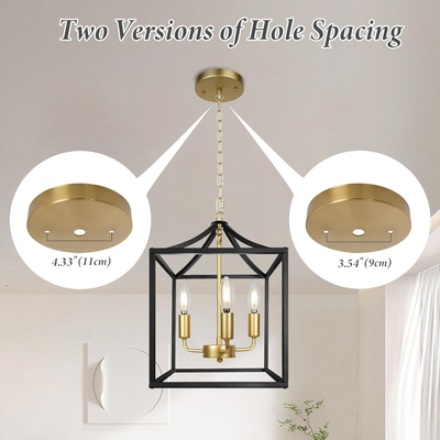 Multiple Pendant Canopy Light Kit