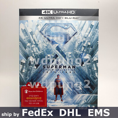 Superman 5 Film Collection - 4K UHD + BLU-RAY Box Set | eBay