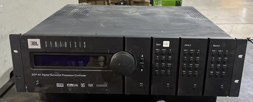 JBL SYNTHESIS SDP-40 DIGITAL SURROUND PROCESSOR/CONTROLLER | eBay