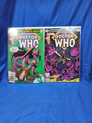 Marvel Premiere #58 & 59 Doctor Who 1981 FN/VF 7.0 | eBay
