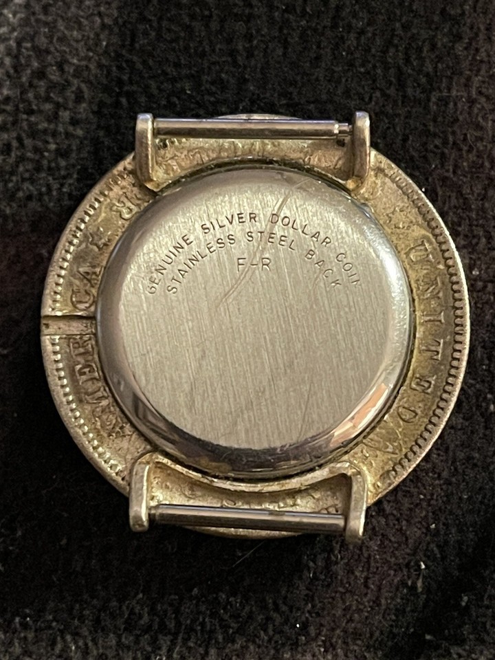 Morgan Silver Dollar Coin Watch Vintage 1904 🔥🔥🔥 | eBay