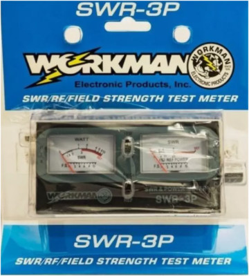 Workman SWR-3P SWR/RF Field Strength CB Radio Antenna Dual Test Meter ...