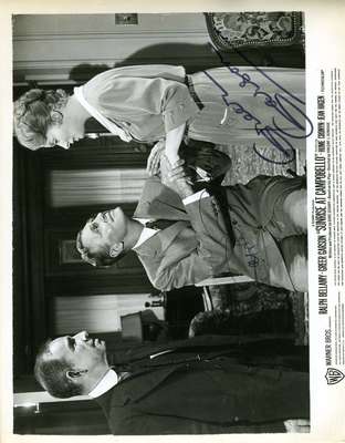 Ralph Bellamy Greer Garson Signed Psa/dna 8x10 Photo Authenticated ...
