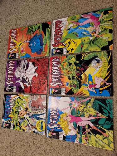 Spellbound 1,2,3,4,5,6 Marvel Comic lot COMPLETE SET New Mutants 1988 ...