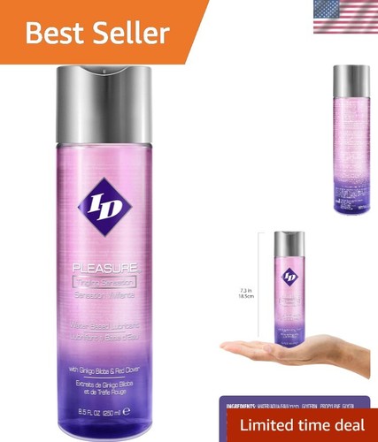 Tingling ID Pleasure Personal Lubricant 8.5 Fl Oz - Botanical Extracts ...