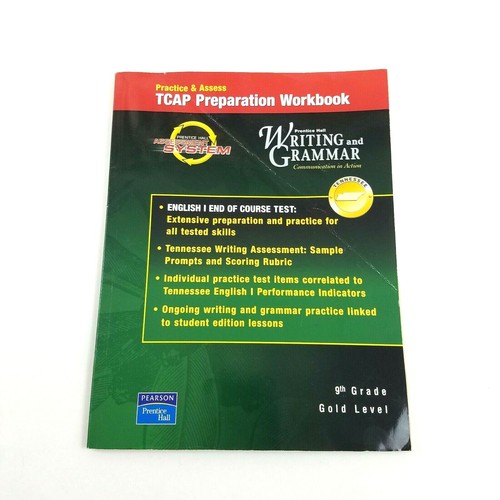 TCAP PREPARATION WORKBOOK Writing Grammar - GRADE 9 - PRENTICE HALL By ...