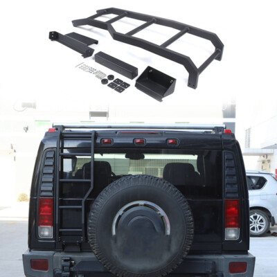 Aluminum Car Rear Door Tailgate Ladder Climbing Kit Fit For Hummer H2 ...