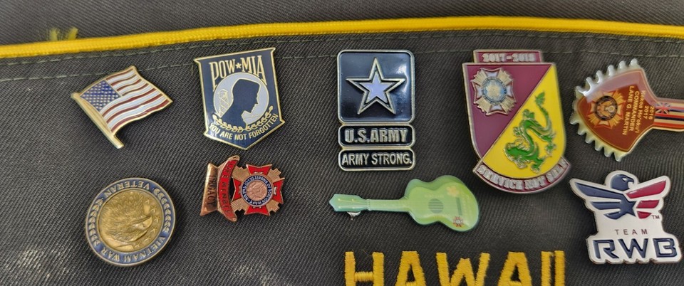 Veterans Of Foreign Wars Hat VFW 2875 Life Member VFW Hawaii Pow Mia ...