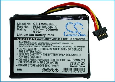 Li-ion Battery for TomTom 4CS03 4CT50 Go 2535TM WTE 1CT4.019.03 1CT5 ...