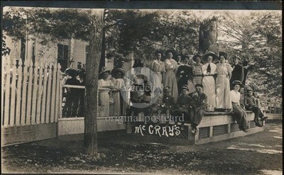 Sonoma, California CA The McCray Family Original Vintage Real Photo ...