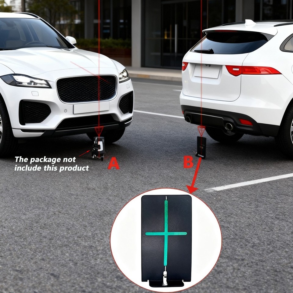 US STOCK ADAS Calibration Tool Reflective Board for Vehicle Centerline ...