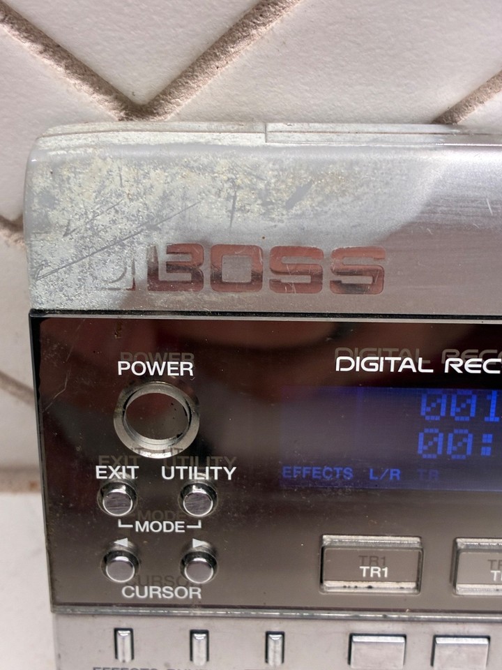 Boss Micro BR Digital Recorder Portable Home Studio Turns On Untested ...