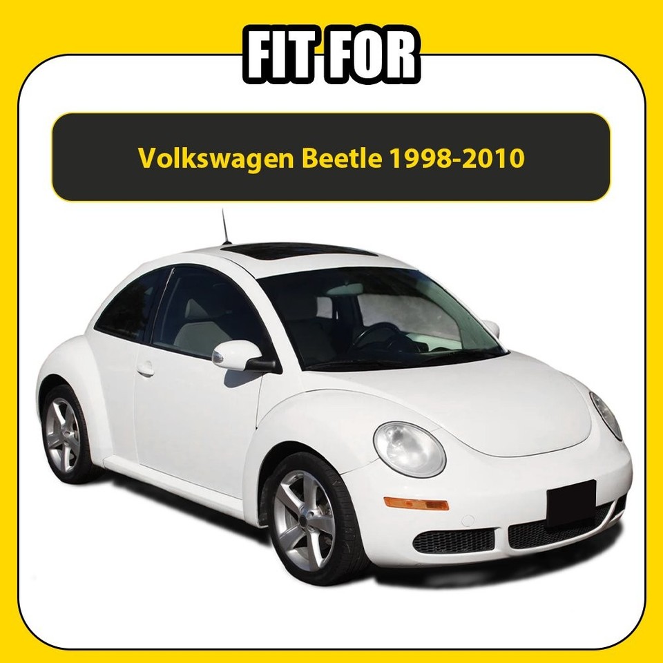 For Volkswagen VW Beetle 1998-2010 Dash Cover Mat Dashmat Black Carpet ...