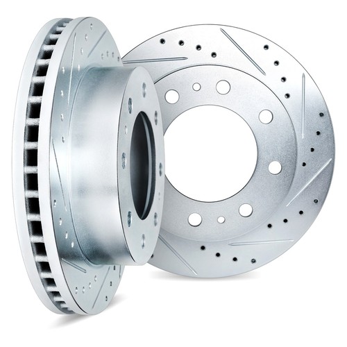 For Dodge M400 74 DFC 7002-40049 Premium Drilled & Slotted Front Brake ...