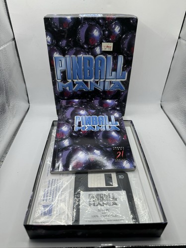 Pinball Mania IBM PC Big Box Game By Twenty First Century Entertainment ...