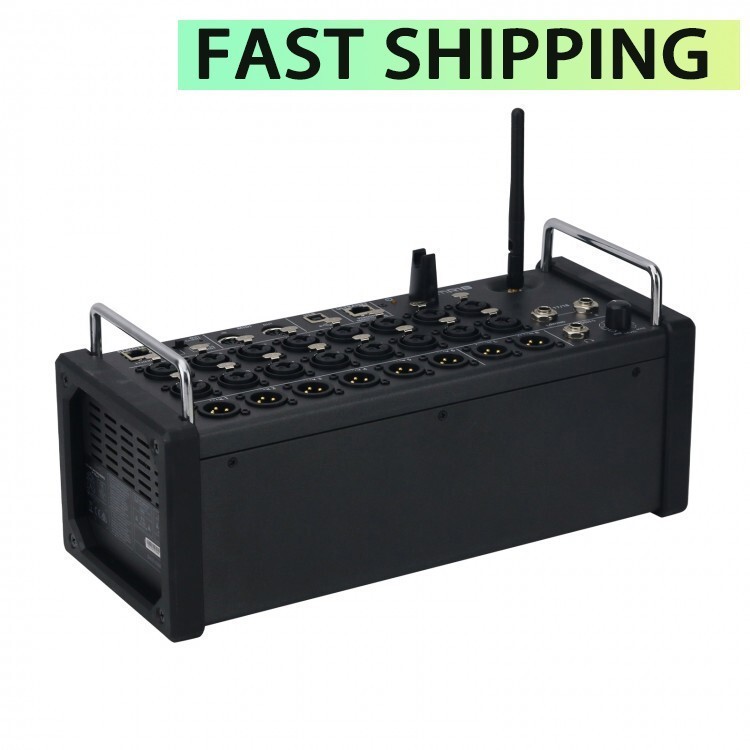 MR18 18-Input 8-Bus Digital Mixer Rack Mount Wifi Multi-Ch USB Audio ...