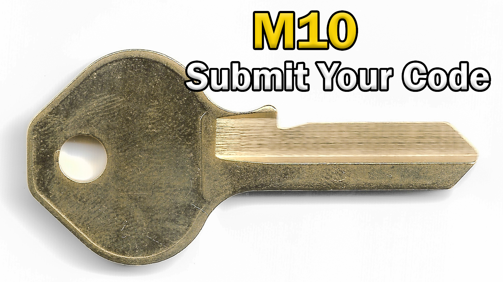 Master Lock (M10) 5 Pin Code Cut Key | Send Your Code, We Cut It! | | eBay