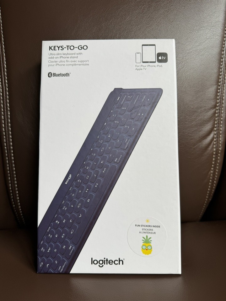 Logitech Keys-To-Go Wireless Keyboard Classic Blue 920010040 In Box ...