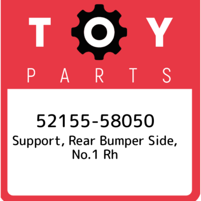 52155-58050 Toyota Support, rear bumper side, no.1 rh 5215558050, New ...