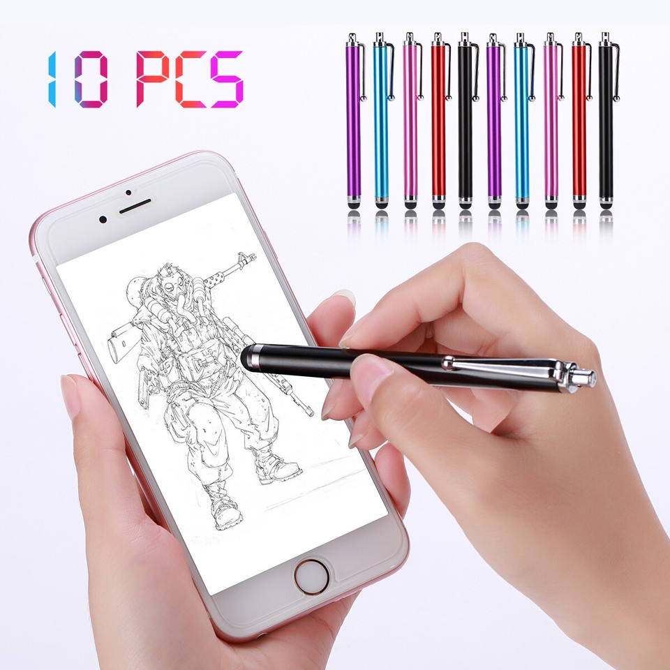 10x Stylus Pen for Touch Screen Tablet Capacitive Stylist Pen fr Cell ...