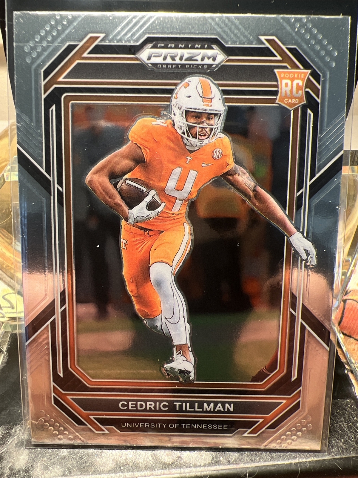 2023 Panini Prizm Draft Picks Football Cedric Tillman Rookie Base Card ...