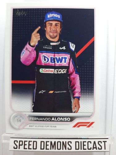 2022 Topps F1 Fernando Alonso Trading Card #13 | eBay