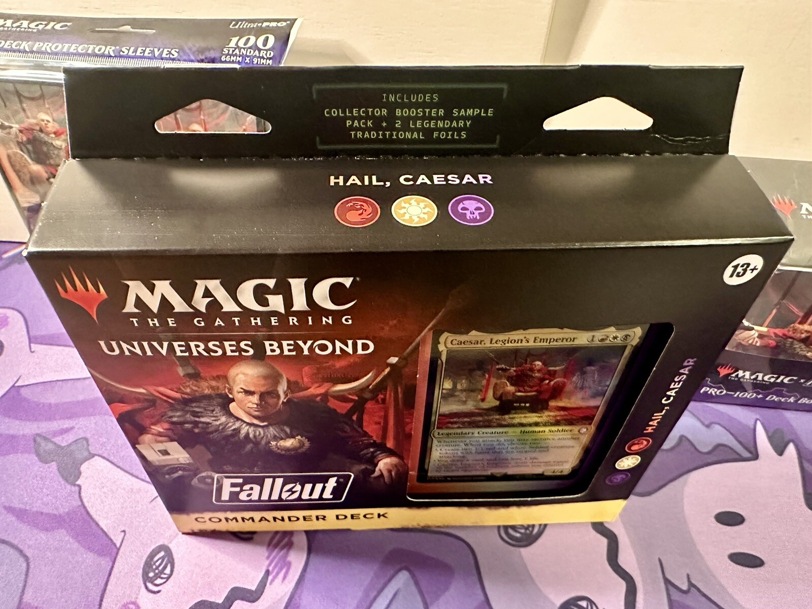 MtG Fallout HAIL, CAESAR Universes Beyond COMMANDER DECK sealed Bundle ...