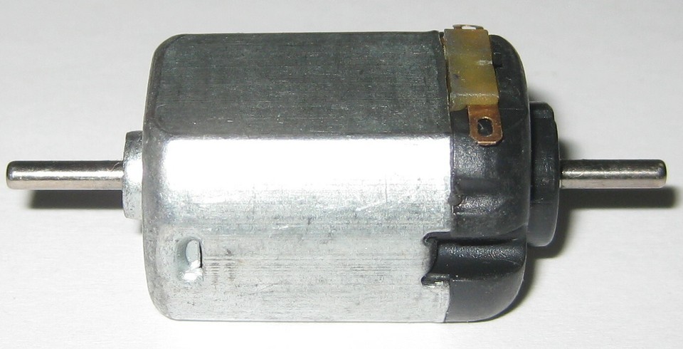 Dual Shaft 3V DC Small Electric Hobby Motor - 12000 RPM - 2mm Diameter ...