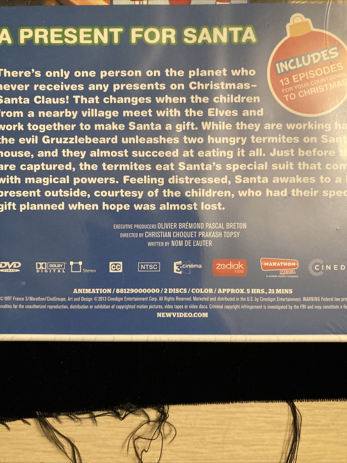 The Secret World of Santa Claus: A Present for Santa (DVD, 2013, 2-Disc ...