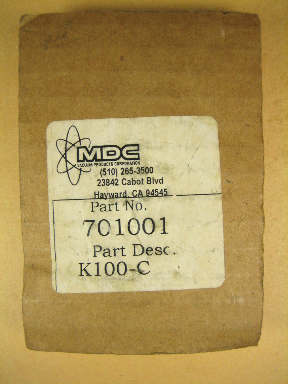 Vacuum Clamp Flange Hinged 701001 MDC Manufacturing for sale online | eBay