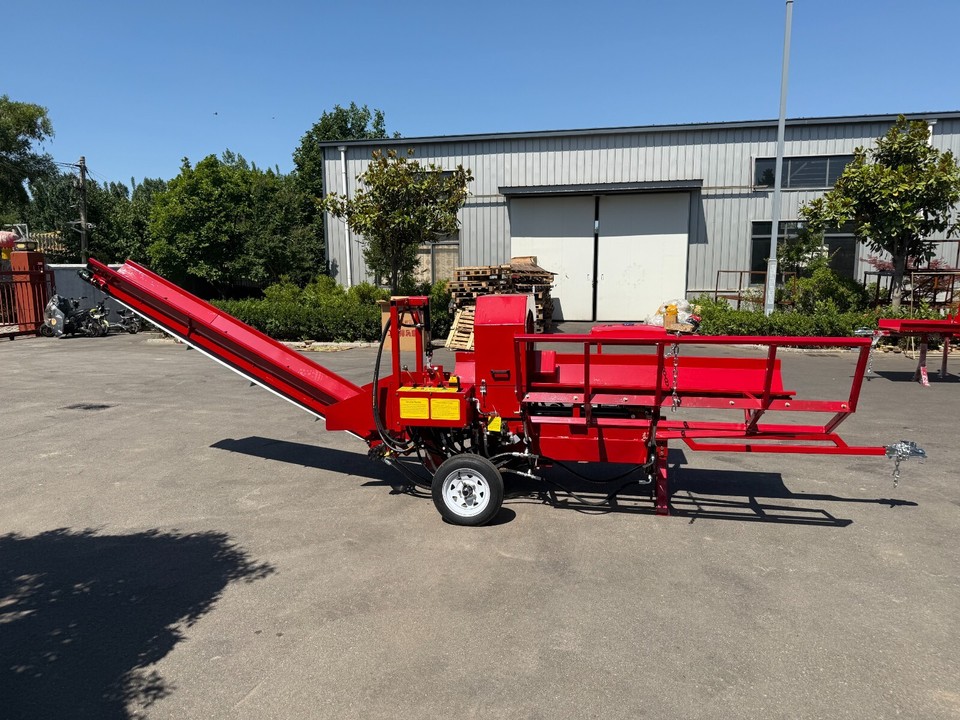 22t Firewood Wood Processor Log Splitter Skid Steer Attachment Forestry ...