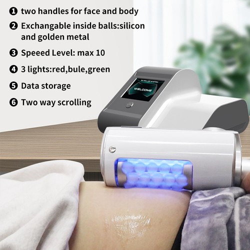 Body Slimming Massage Roller Fat Reduce Machine Lymphatic Drainage ...