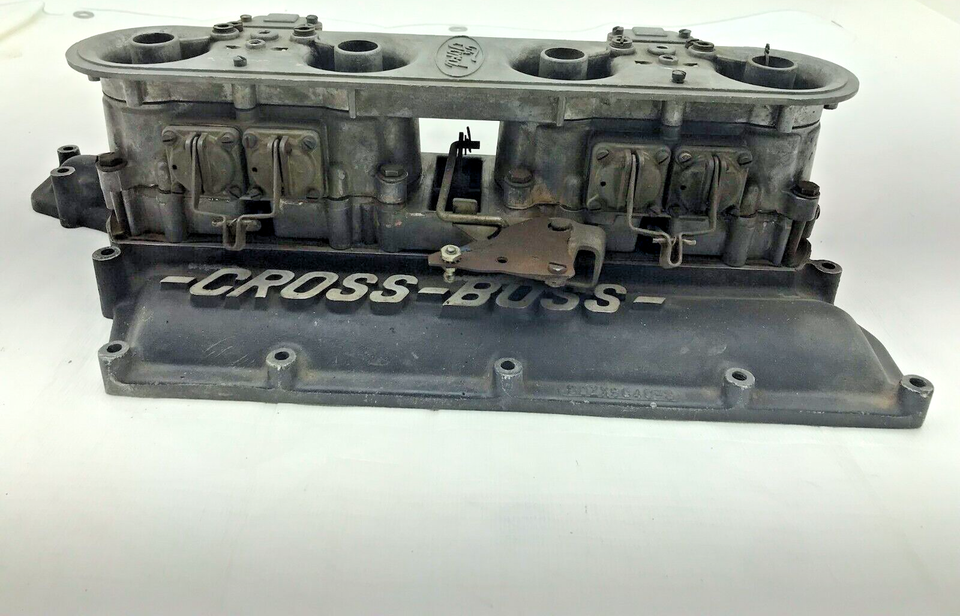 1970 Ford Mustang Cross Boss 302 4V Inline Induction Intake Manifold ...