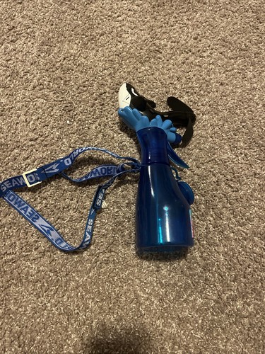 SeaWorld Theme Park Misting Fan Orca Y2K Souvenir Bottle W/ Lanyard ...
