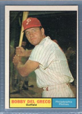 1961 Topps #154 Bobby Del Greco(b) VG-EX GO417 | eBay