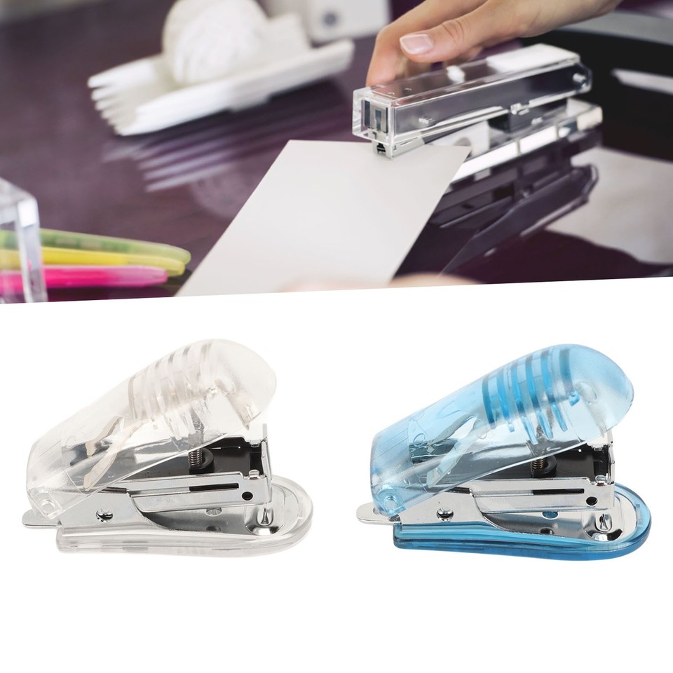 2pcs Mini Stapler 20 Sheets Capacity Lever Structure Stapler Handheld ...