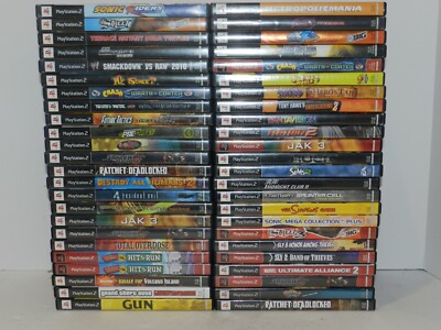 OEM Original Sony PlayStation 2 PS2 Game Case Manual Artwork - U Pick ...