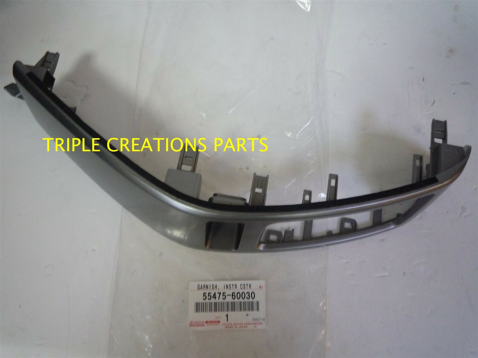 55475-60030 Genuine Toyota Garnish Instrument Cluster Finish Panel No.2 ...