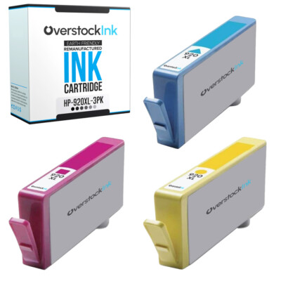 3PK Compatible OSI 920XL Color Ink Cartridges for HP OfficeJet 6000 ...