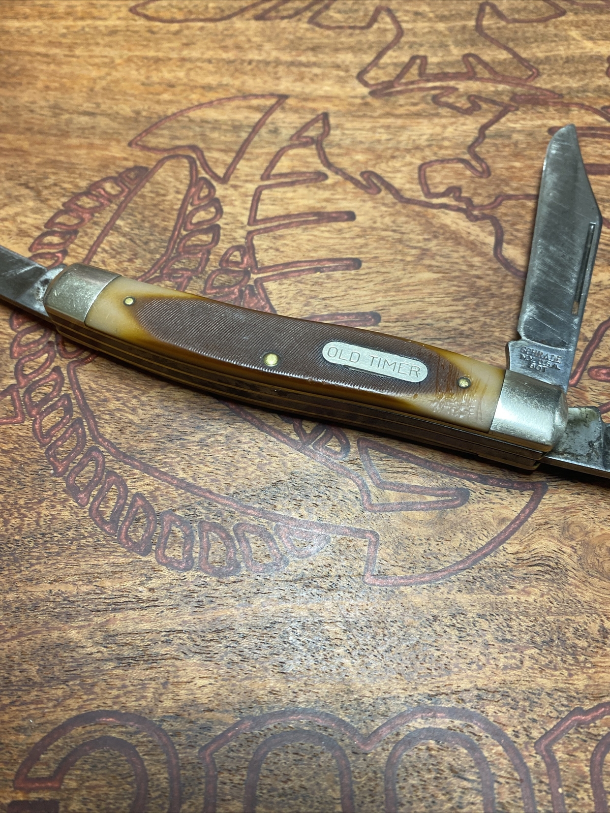 Vintage Schrade Old Timer 80T Folding Pocket Knife-Made in the USA🇺🇸 | eBay