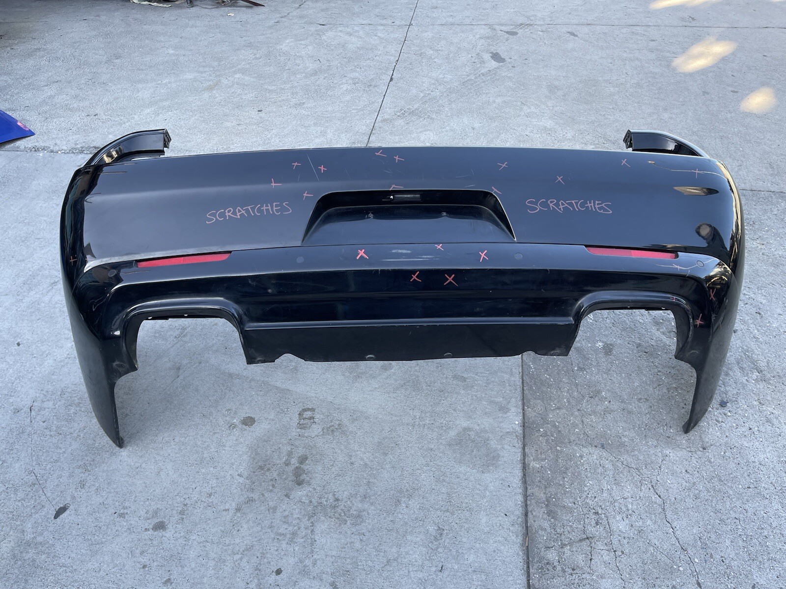 2015-2022 DODGE CHALLENGER SRT REAR BUMPER COMPLETE OEM USED (NO ...